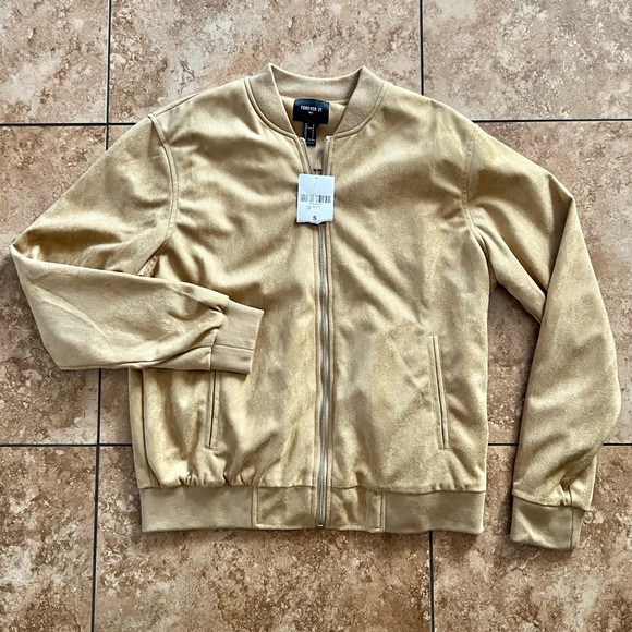 Forever 21 | Jackets & Coats | Forever 2 Tan Bomber Jacket | Poshmark
